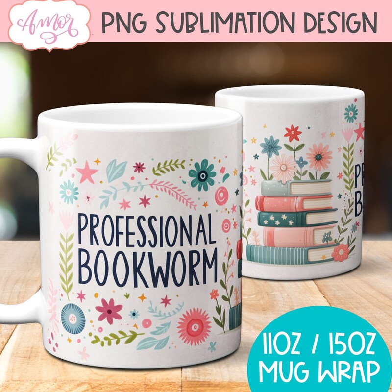 Professional Bookworm Mug - Etsy