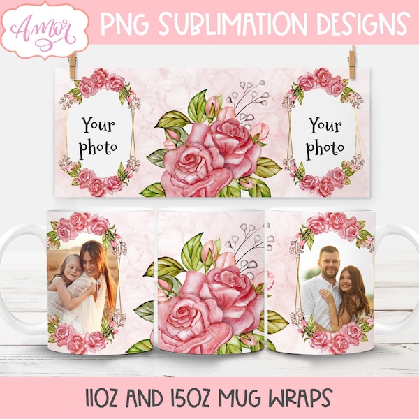 Mug Template Photo - Etsy