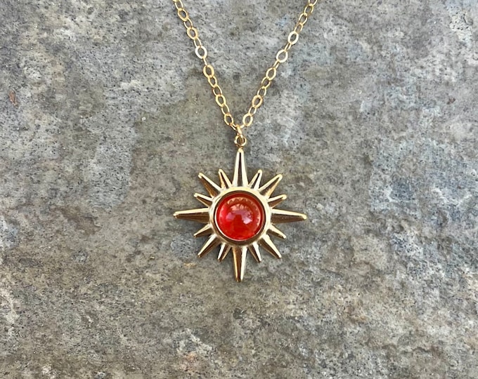 Gold Plated Garnet Hand 925K Silver Pendant, 925 Silver Gold Plated ...
