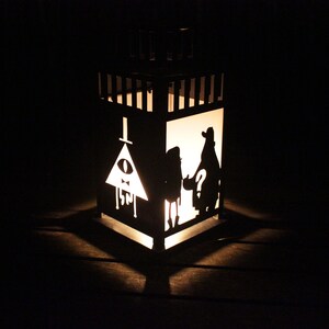 Gravity Falls Character Lantern - Etsy
