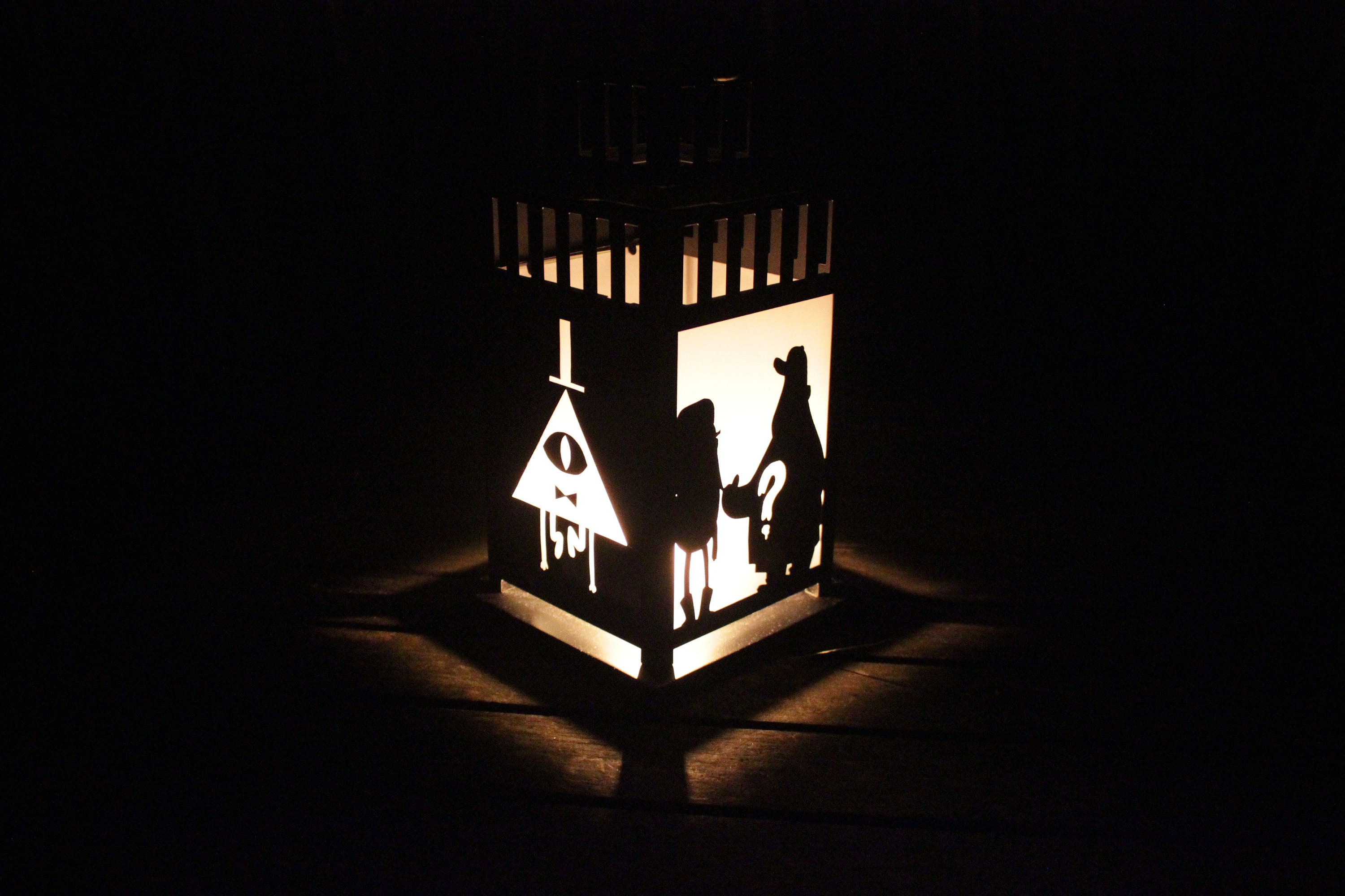 Gravity Falls Character Lantern - Etsy