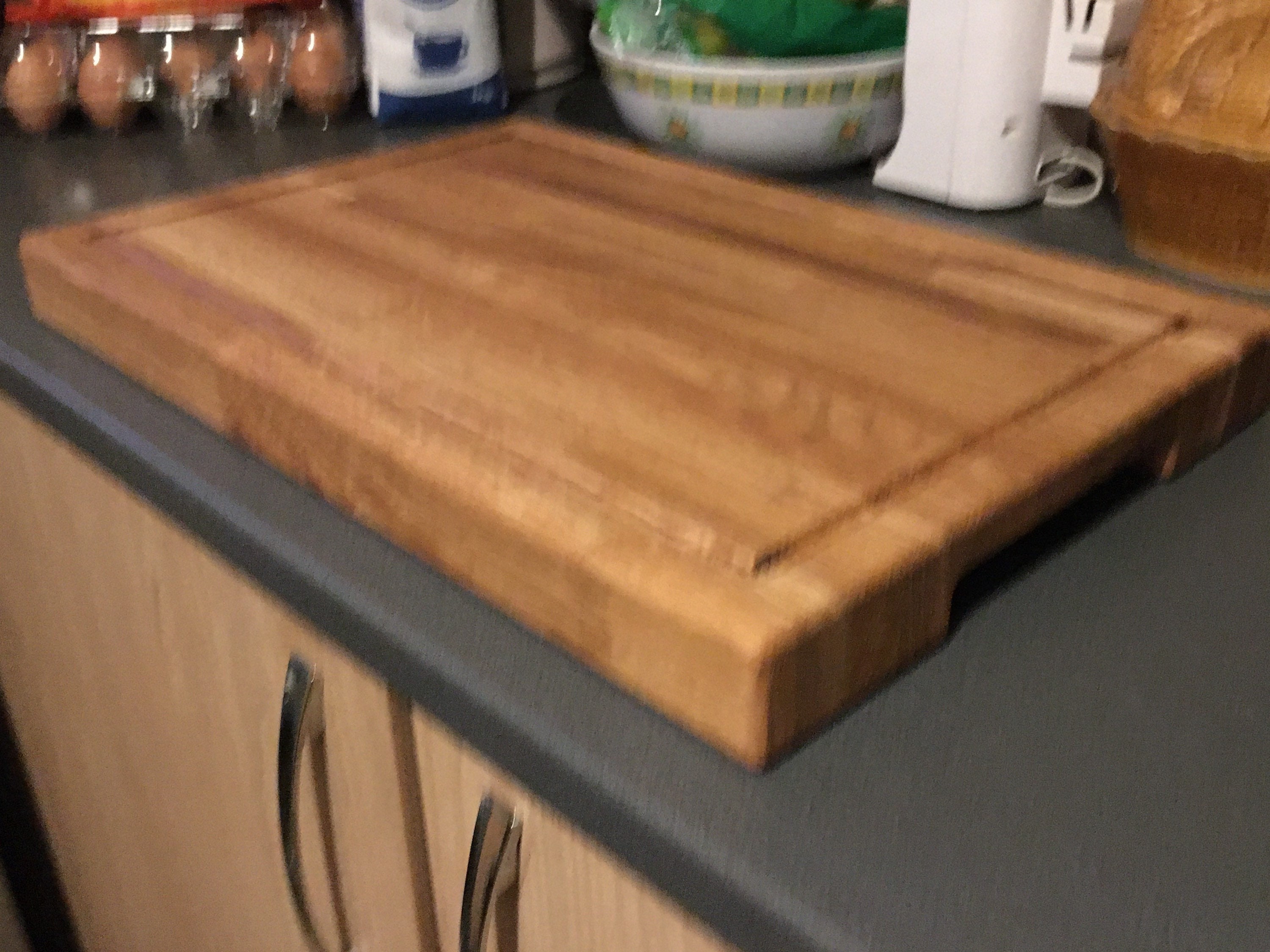 Blank Solid Oak Wooden Chopping With Cut Out Handles 450 X 300 - Etsy