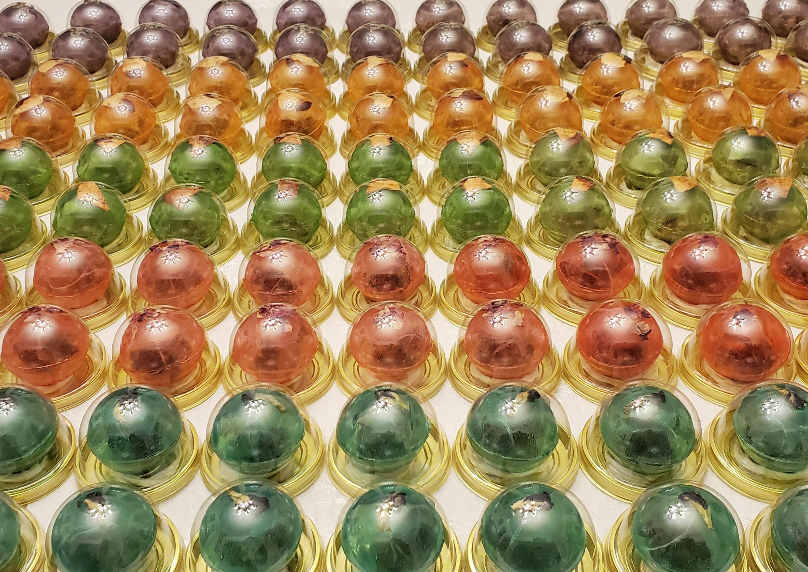 4 Pack Melting Tea Jewels, Tea Bombs, Tea Jewels & Teacup/teaspoon Gift ...