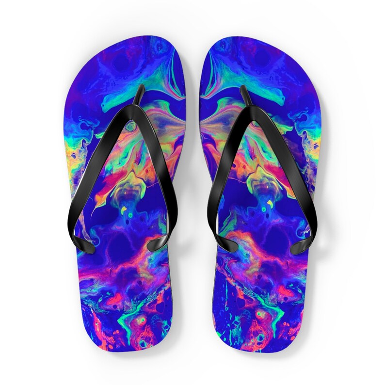 Flip Flops Color Swipe Design - Etsy