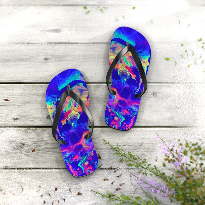 Flip Flops Color Swipe Design - Etsy