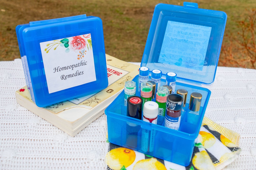 Remedy Storage Box - Large Square (holds 25)| Homeopathy Remedy ...