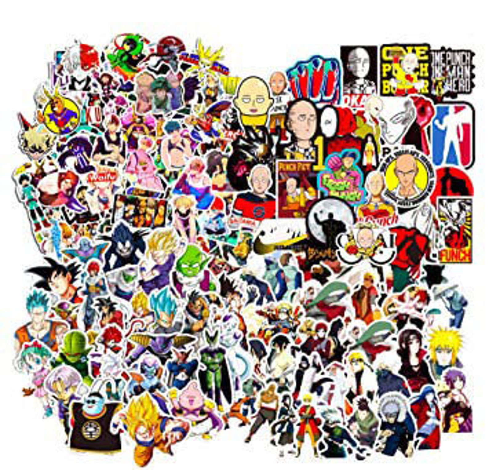 Random anime sticker pack | Etsy