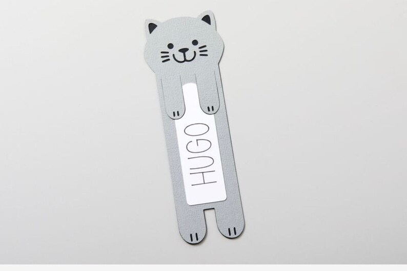 Personalized Animal Bookmark Cute Bookmarks for Kids Party - Etsy