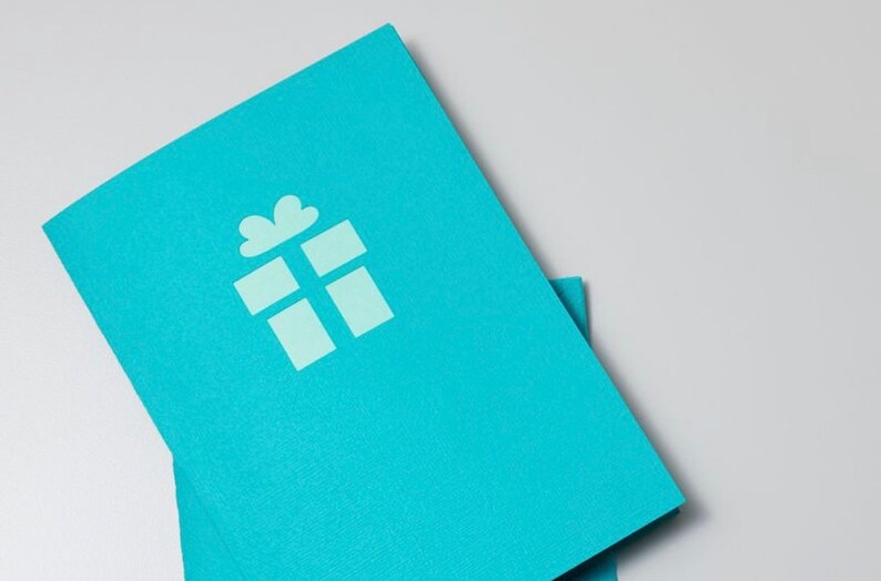 Present Pop-up Card 3D Birthday Card for Him Cute Birthday - Etsy