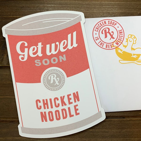Chicken Get Well Card - Etsy