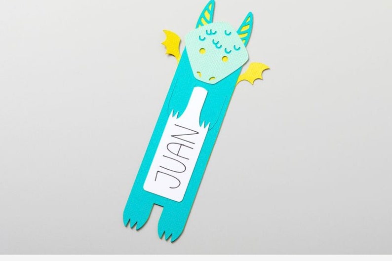 Personalized Animal Bookmark Cute Bookmarks for Kids Party - Etsy