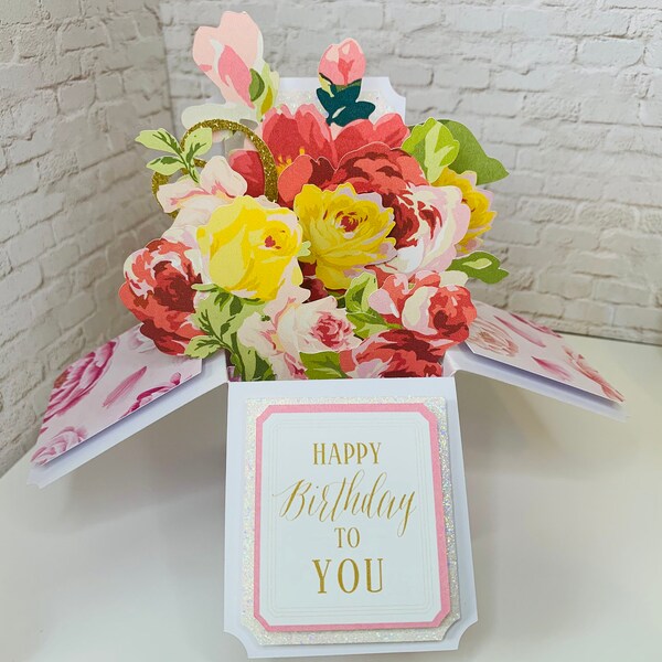 Birthday Card Box - Etsy