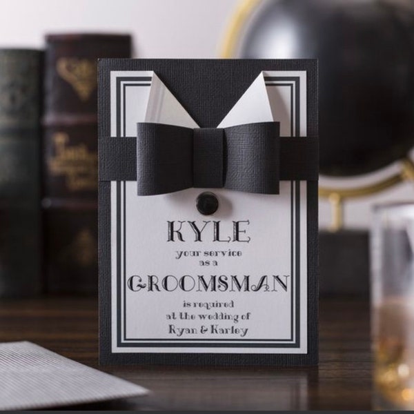Best Man Invite - Etsy