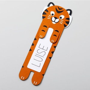 Personalized Animal Bookmark | Cute Bookmarks for Kids | Party Favor ...