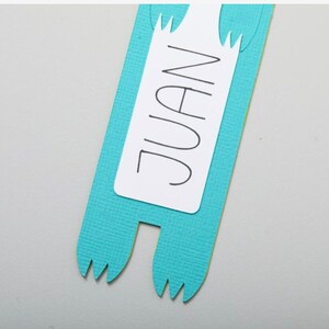 Personalized Animal Bookmark | Cute Bookmarks for Kids | Party Favor ...