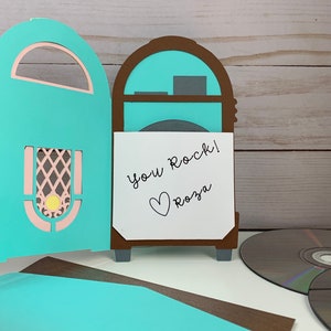 Juke Box Card | Specialty Card for Dad | Unique Card for Father’s Day ...