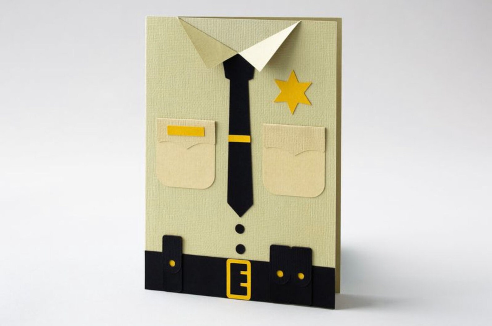 Police Uniform Card Thank You for Your Service Thank You - Etsy