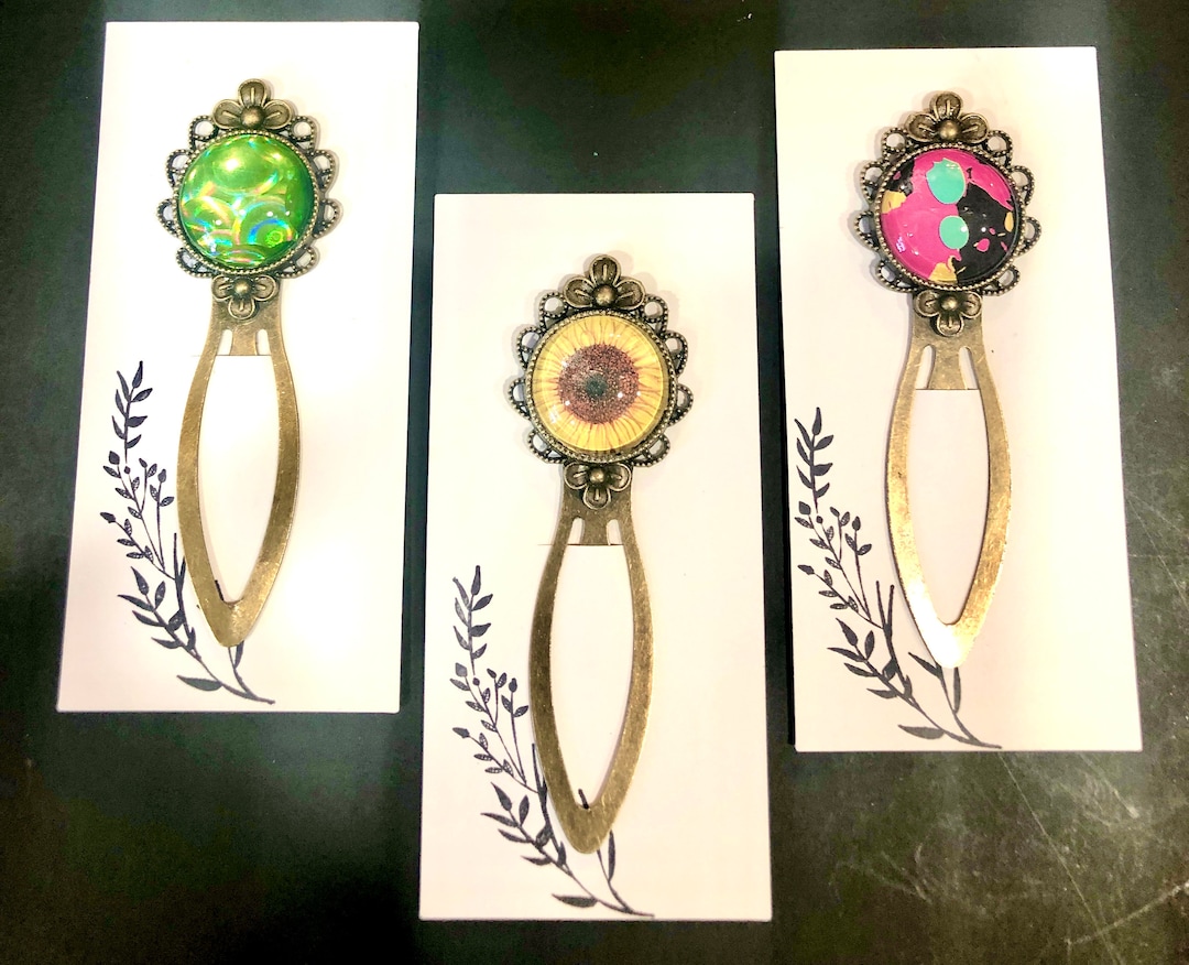 Metal Flower Bookmark,metal Book Clip,flower Bookmark,gift for the ...