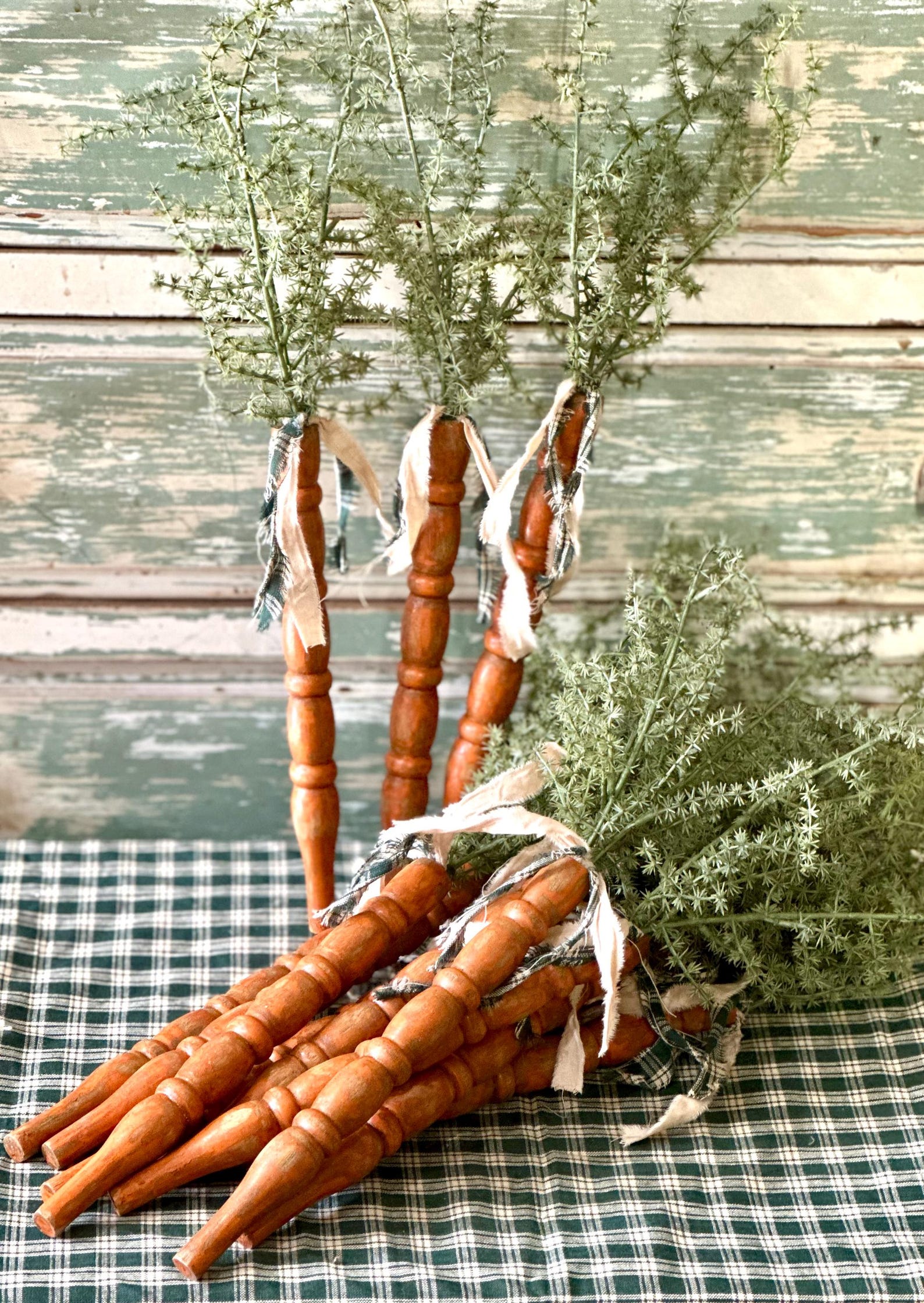 Primitive Carrots Set of 3,rustic Carrots,spindle Carrot,farmhouse ...