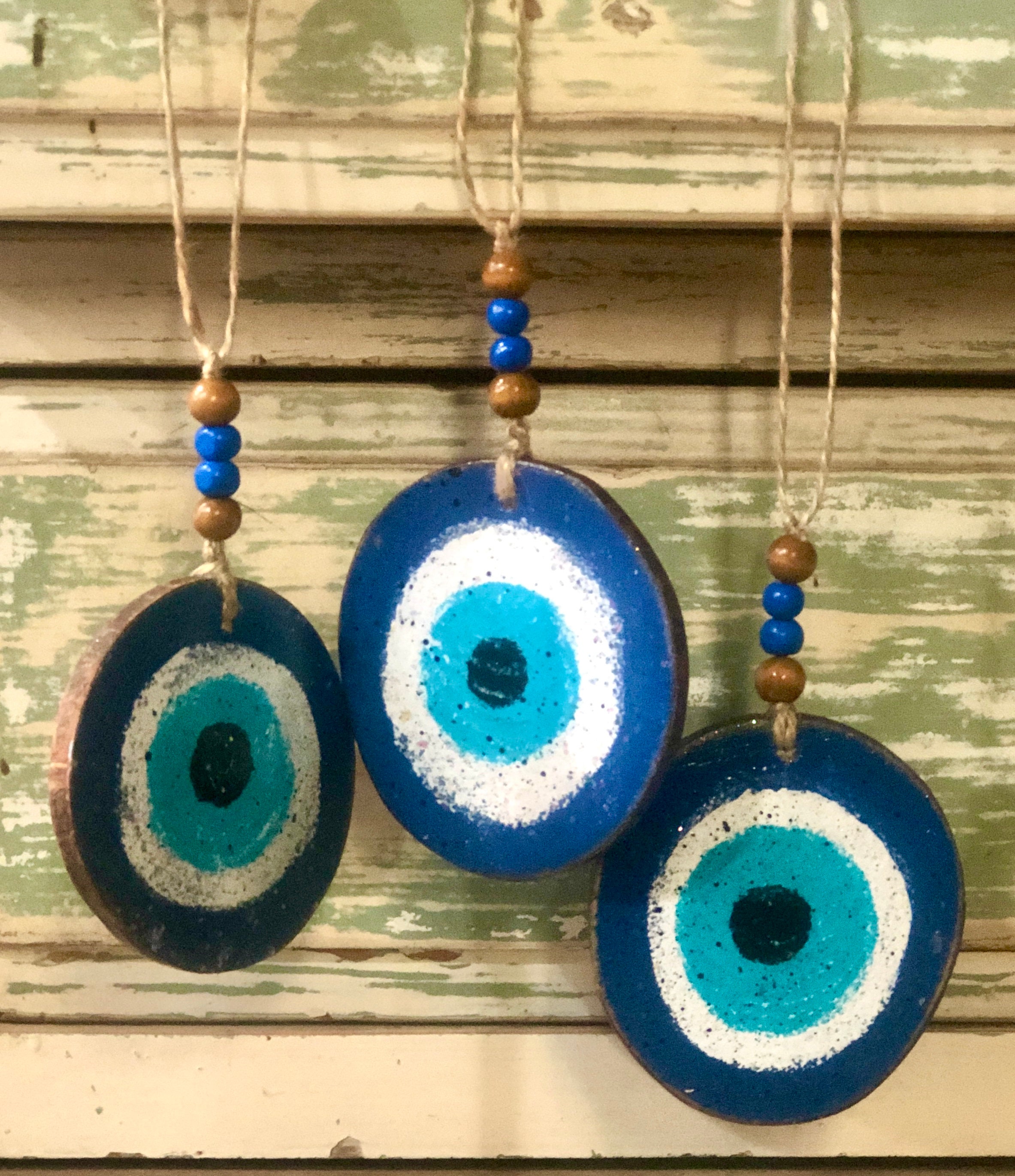 Evil Eye Ornament,evil Eye Hanging,evil Eye Christmas,evil Eye Gift ...