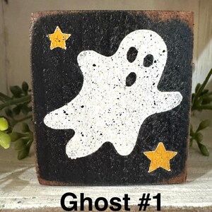 Rustic Ghost,halloween Ghost Set of 6,halloweentiered Tray,ghost Tiered ...