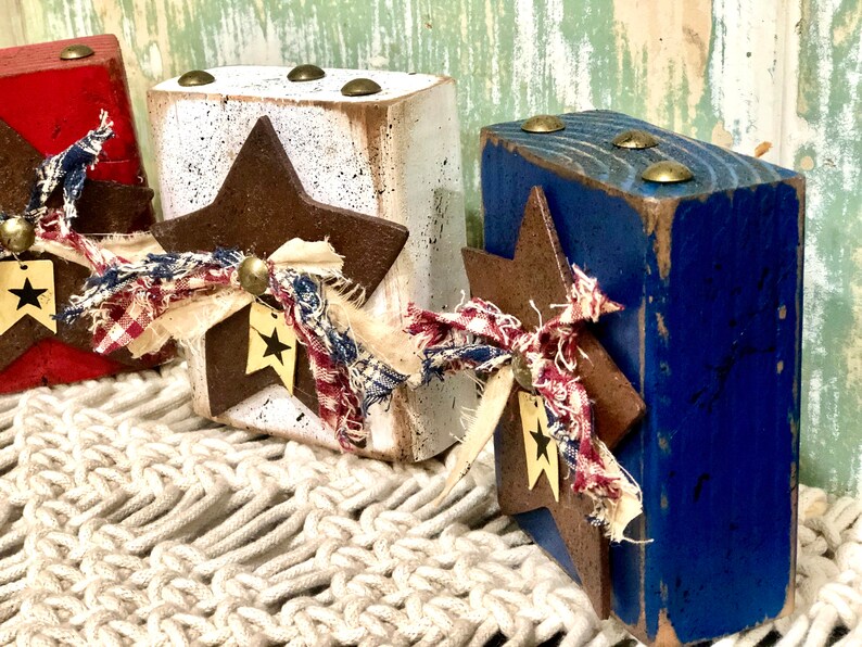 Rustic 4th of July,rustic Americana,4th of July Decor,farmhouse Decor ...