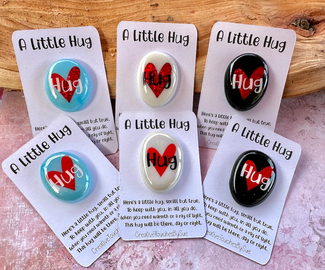 Hug Gift,pocket Hug,sending A Hug,inspirational Gift,thinking of You ...