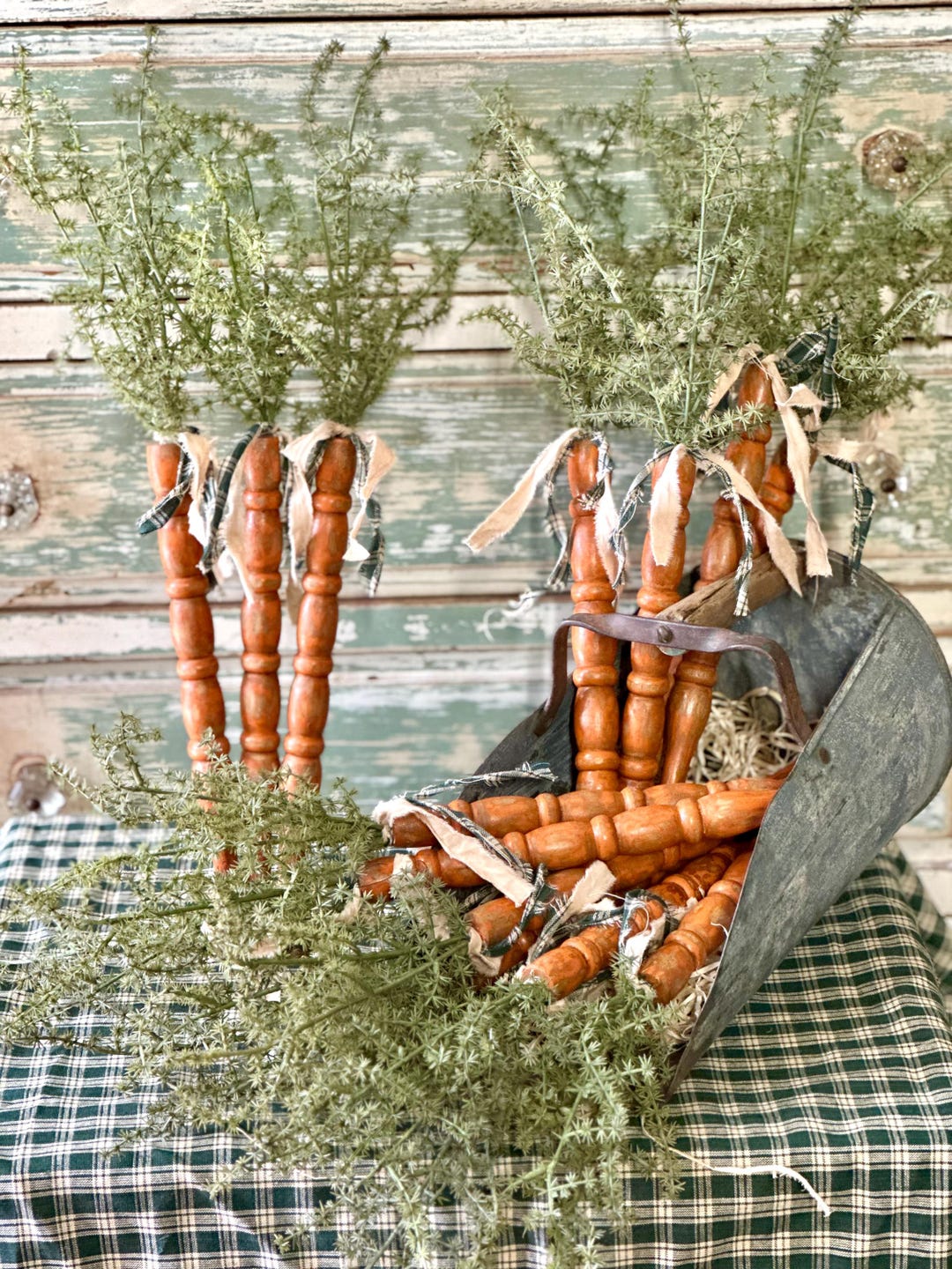 Primitive Carrots Set of 3,rustic Carrots,spindle Carrot,farmhouse ...