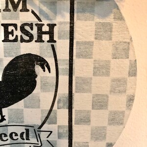 Chicken Sign farm Fresh Feed Sign Chicken Wall Decor - Etsy