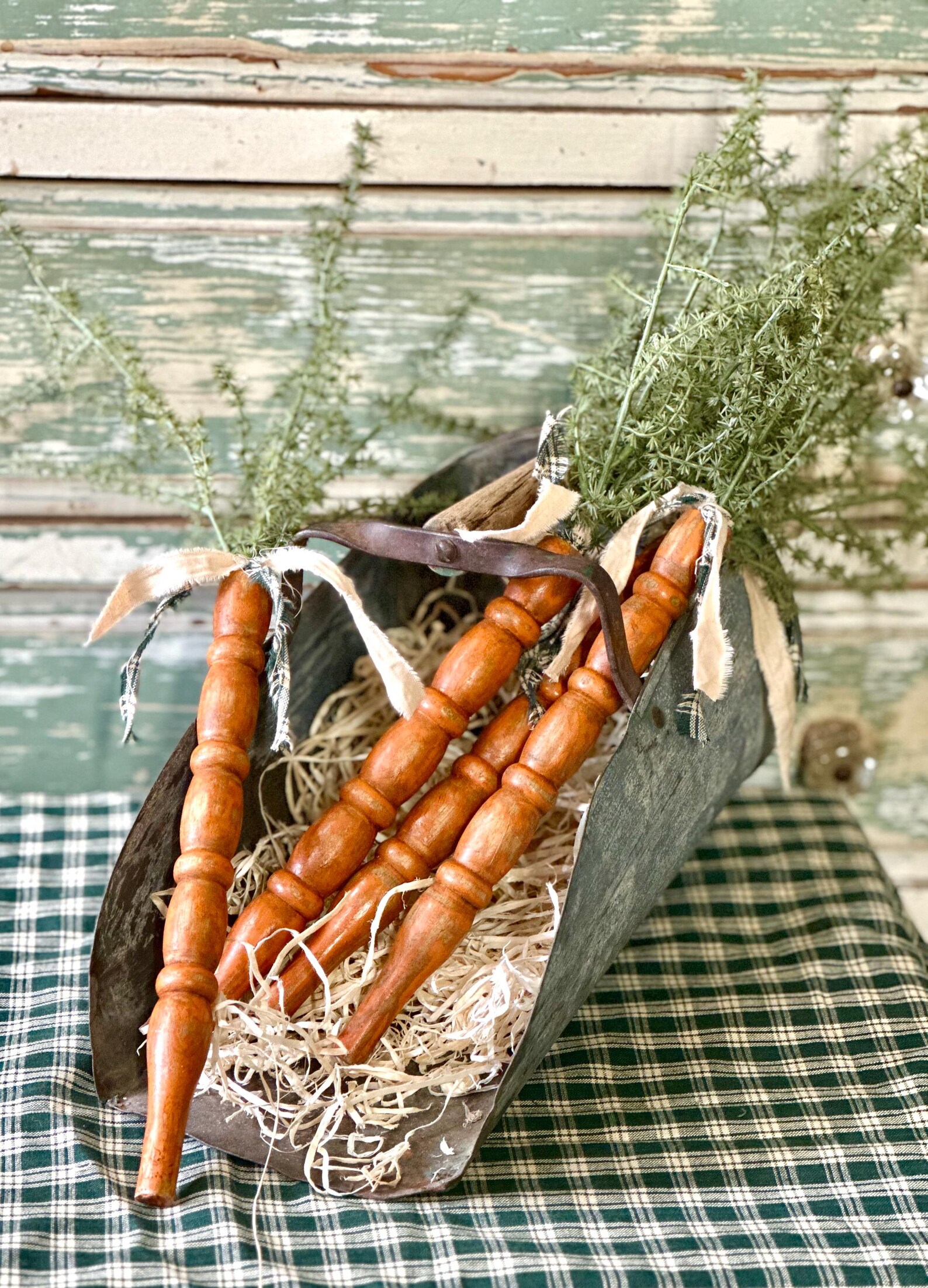 Primitive Carrots Set of 3,rustic Carrots,spindle Carrot,farmhouse ...