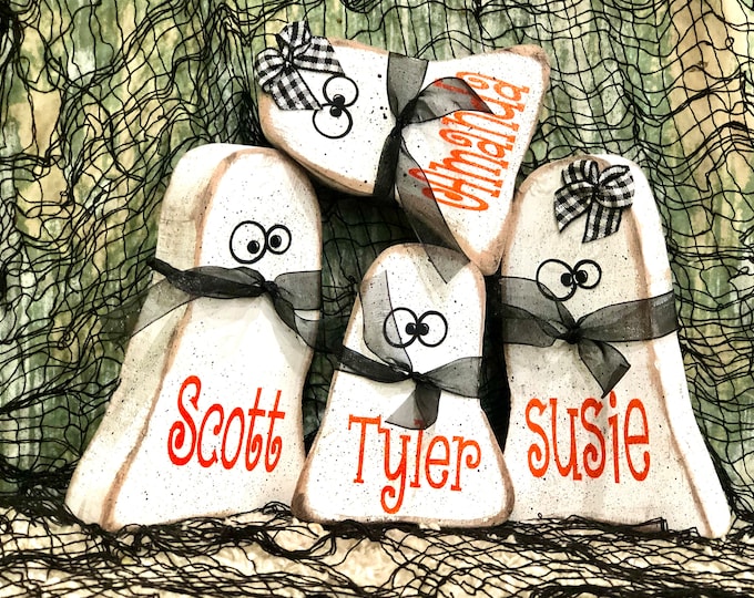 Personalized Ghost, ADD-ON GHOSTS, Ghost, Farmhouse Fall Decor ...