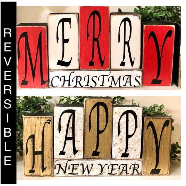 Reversible Blocks - Etsy