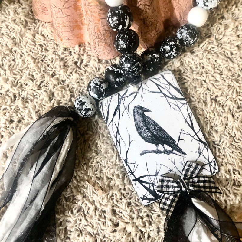 Halloween Crow - Etsy