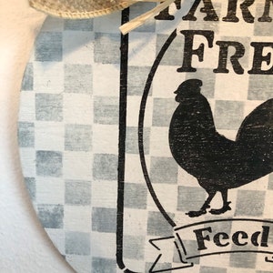 Chicken Sign farm Fresh Feed Sign Chicken Wall Decor - Etsy