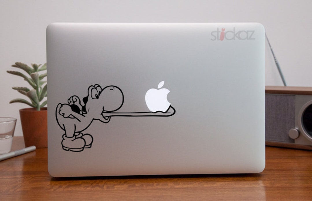 MacBook Decal Yoshi Supermario Vintage Sticker Sticker Mac MacBook Air ...