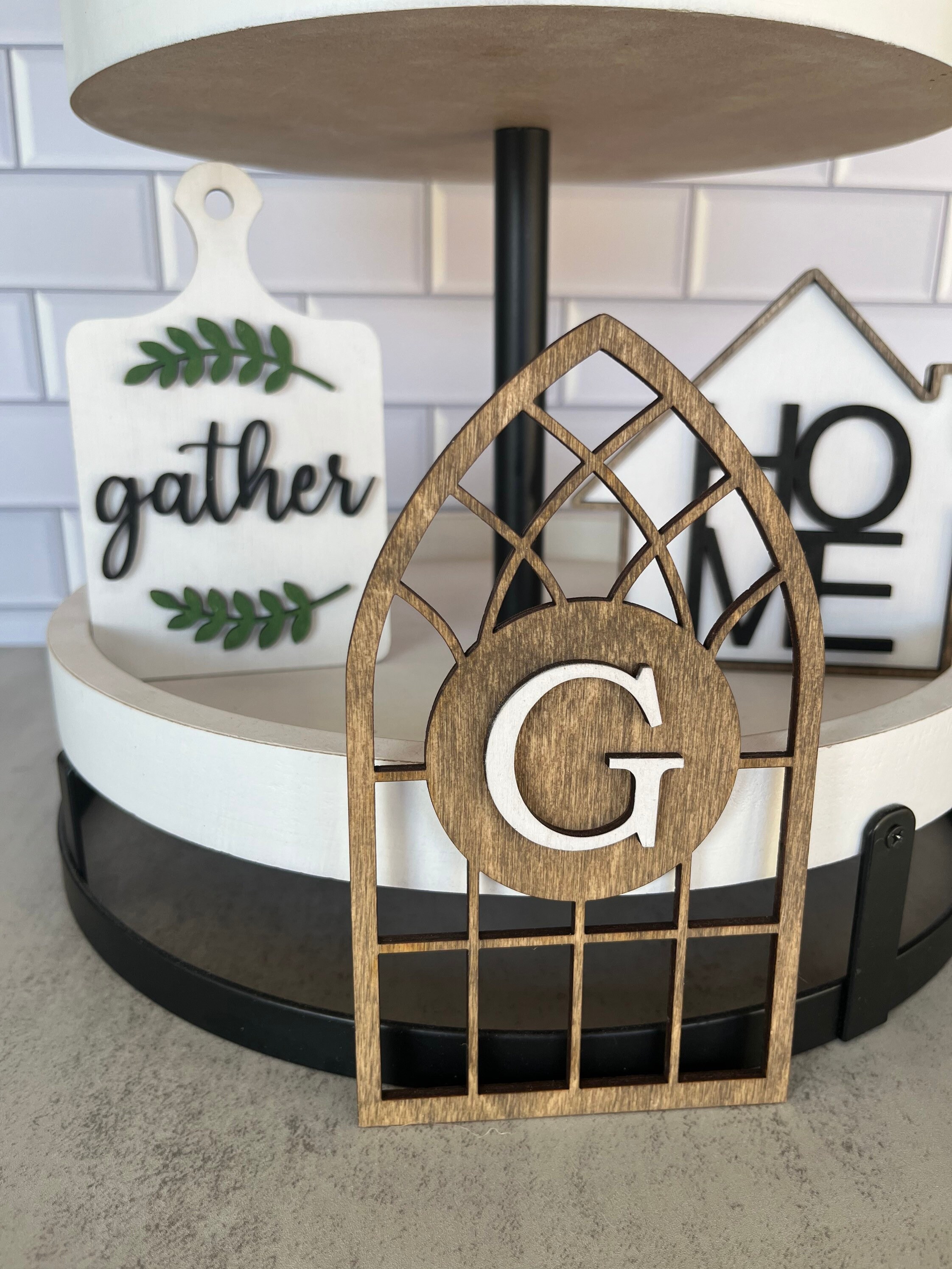 Tiered Tray Decor Bundle Family Tiered Tray Decor Mini Signs - Etsy