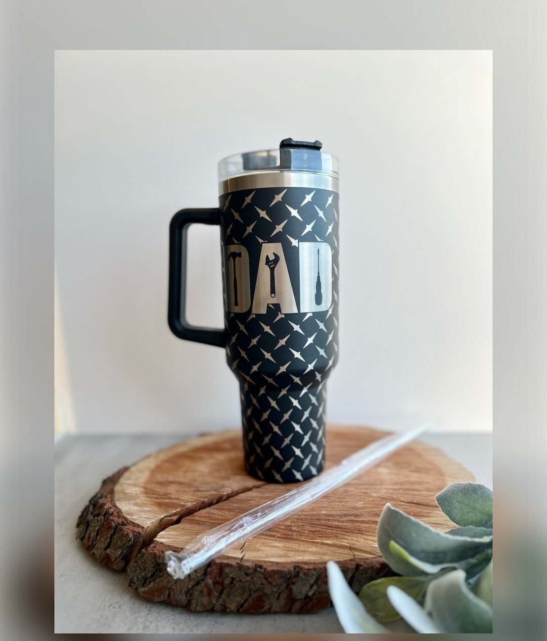 Dad Tumbler With Handle 40 Oz Tumbler Cup for Dad Gift From - Etsy