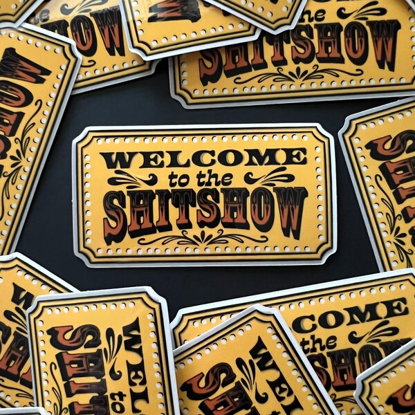 Welcome to the Shit Show Hat - Etsy
