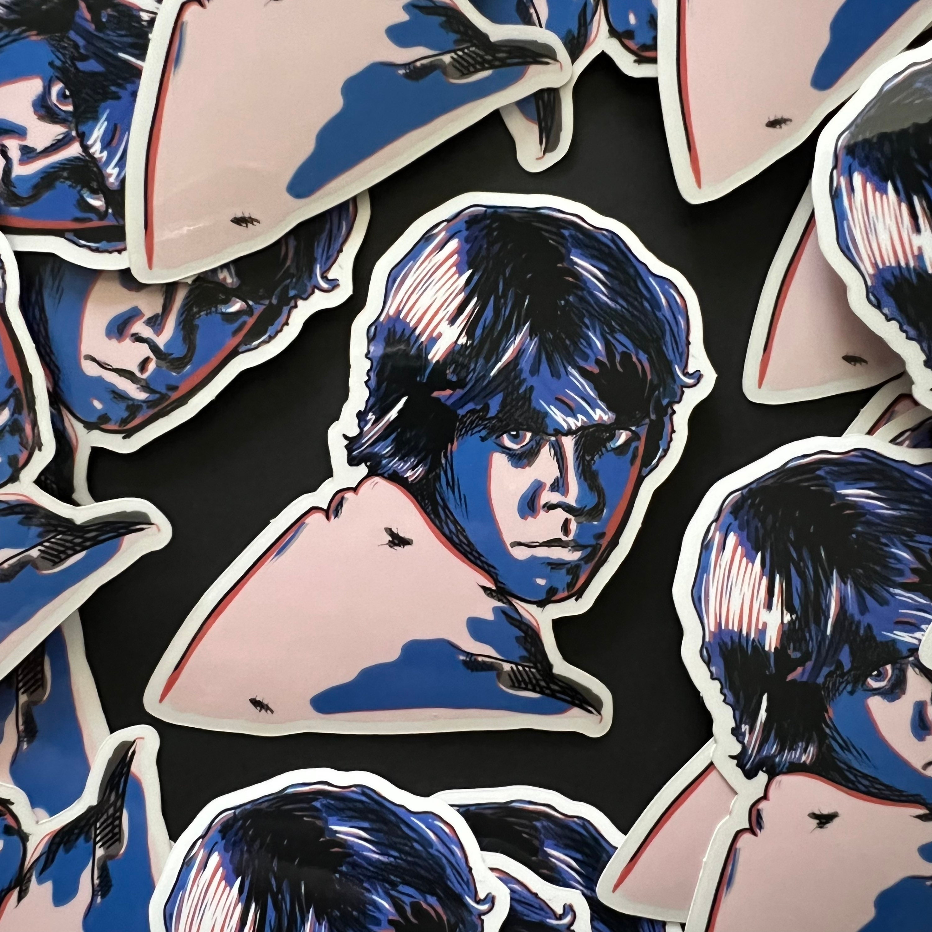 Luke Skywalker Sticker, Star Wars Fan Art, Boymom, Darth Vader, Jedi ...