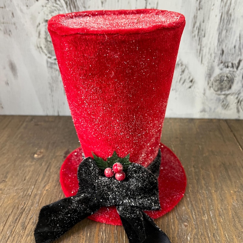 Top Hat Tree Topper - Etsy