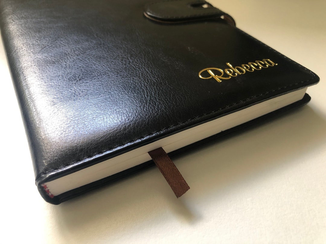 Personalized Day Planner - With a FREE Matching Bookmark. Great Gift ...