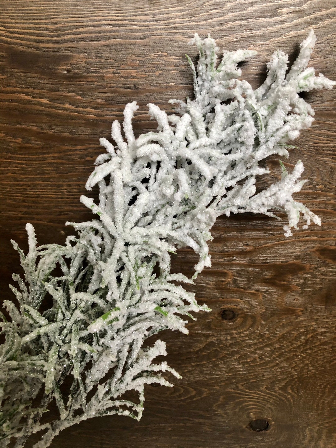 28" Snowy Podocarpus Spray (shrubby Yew Pine) (floral Stem for Flower ...