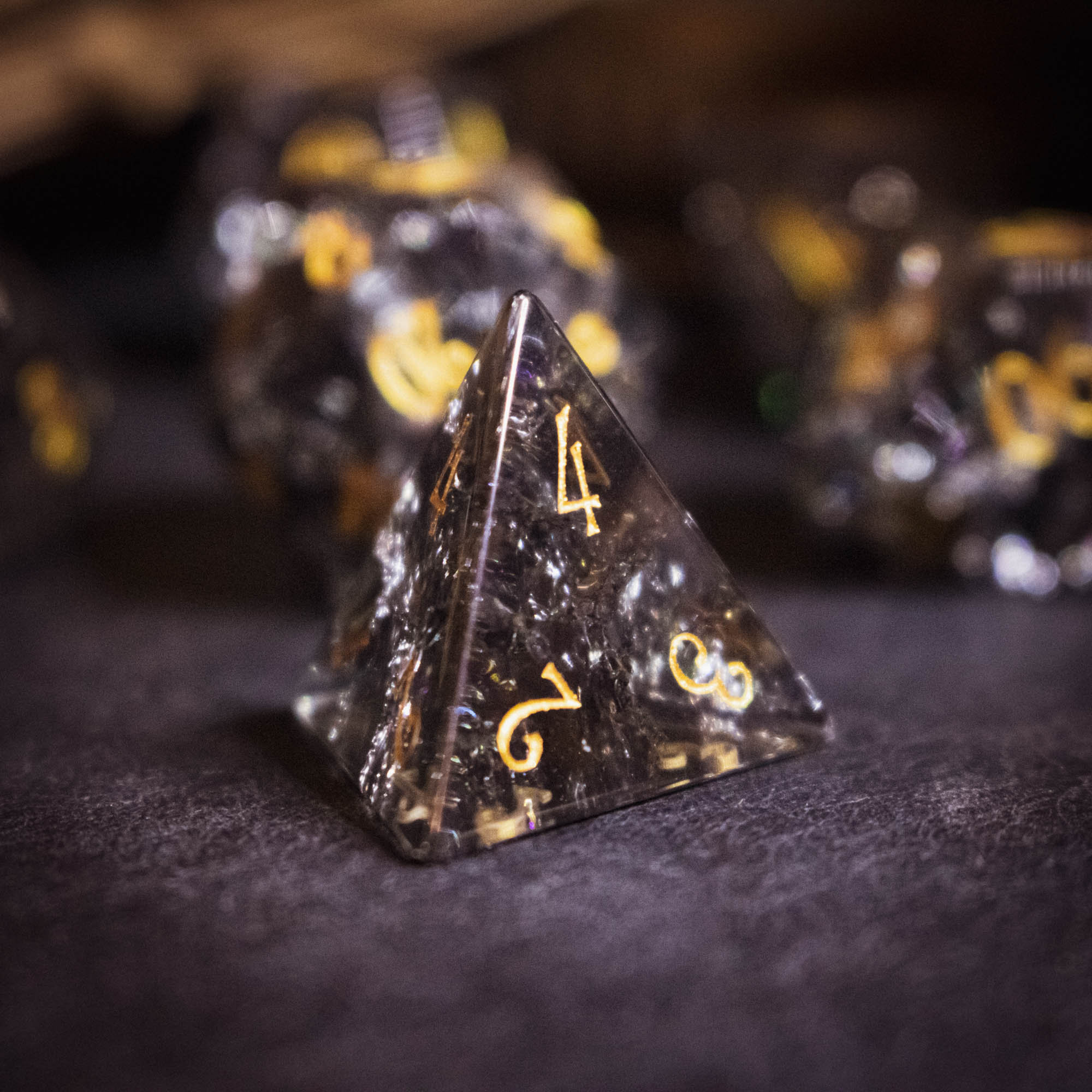 Maelström - Precious Gemstone Dice Set for D&D, Pathfinder, Tabletop ...