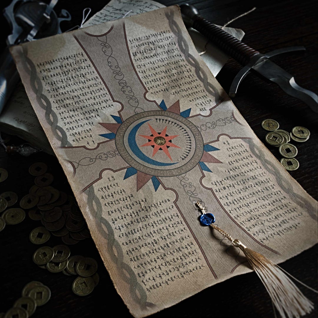 Scroll of Resurrection - Ideal Prop or Gift for D&D and Tabletop Rpgs ...