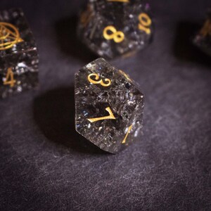 Maelström - Precious Gemstone Dice Set for D&D, Pathfinder, Tabletop ...