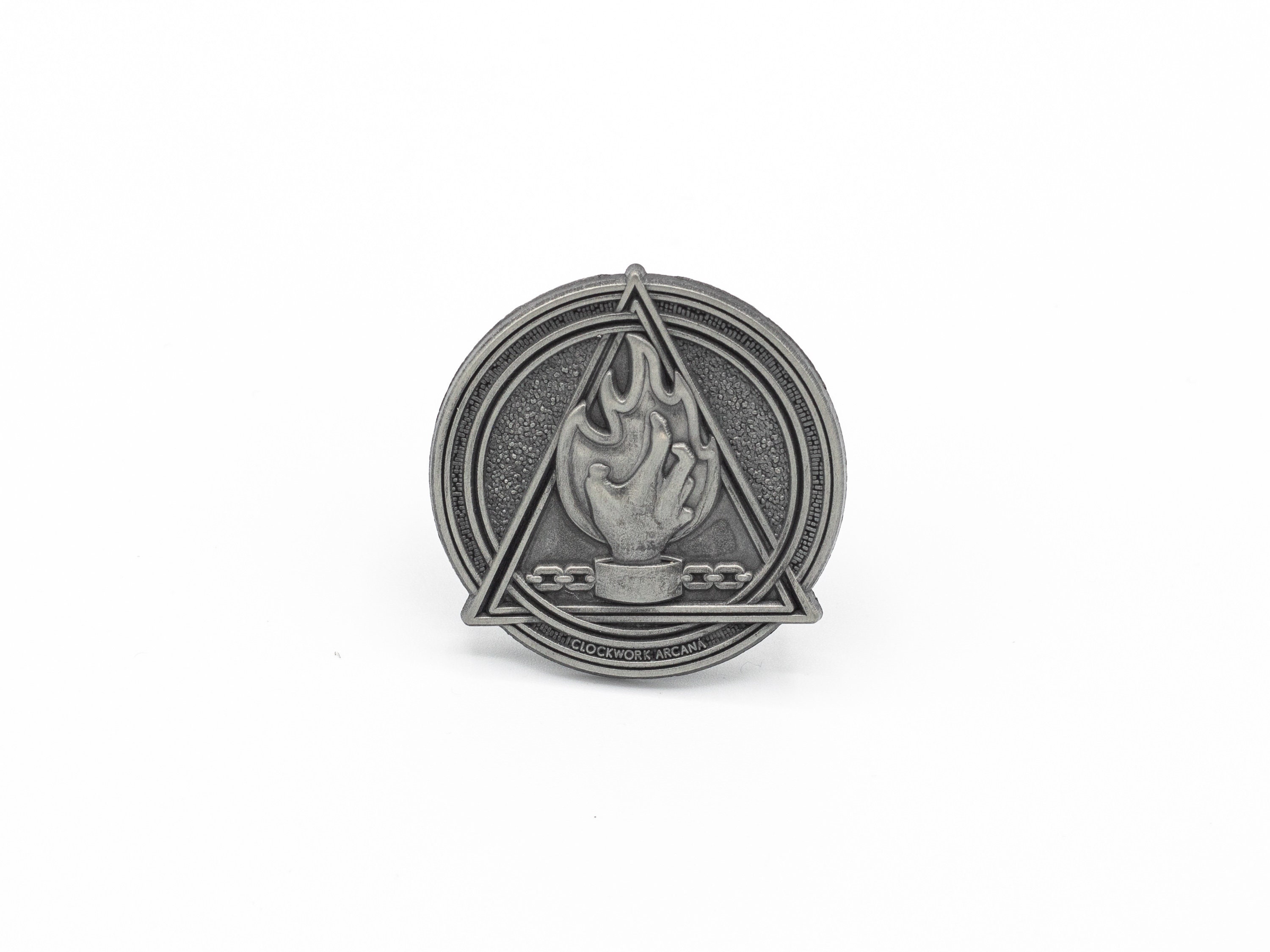 Warlock Pin Badge Die-cast Class Logo the Ideal Geek Gift - Etsy