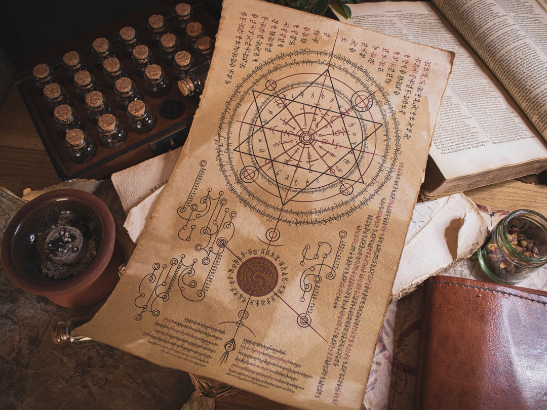 Scroll of Fireball - Ideal Prop or Gift for D&D and Tabletop Rpgs ...