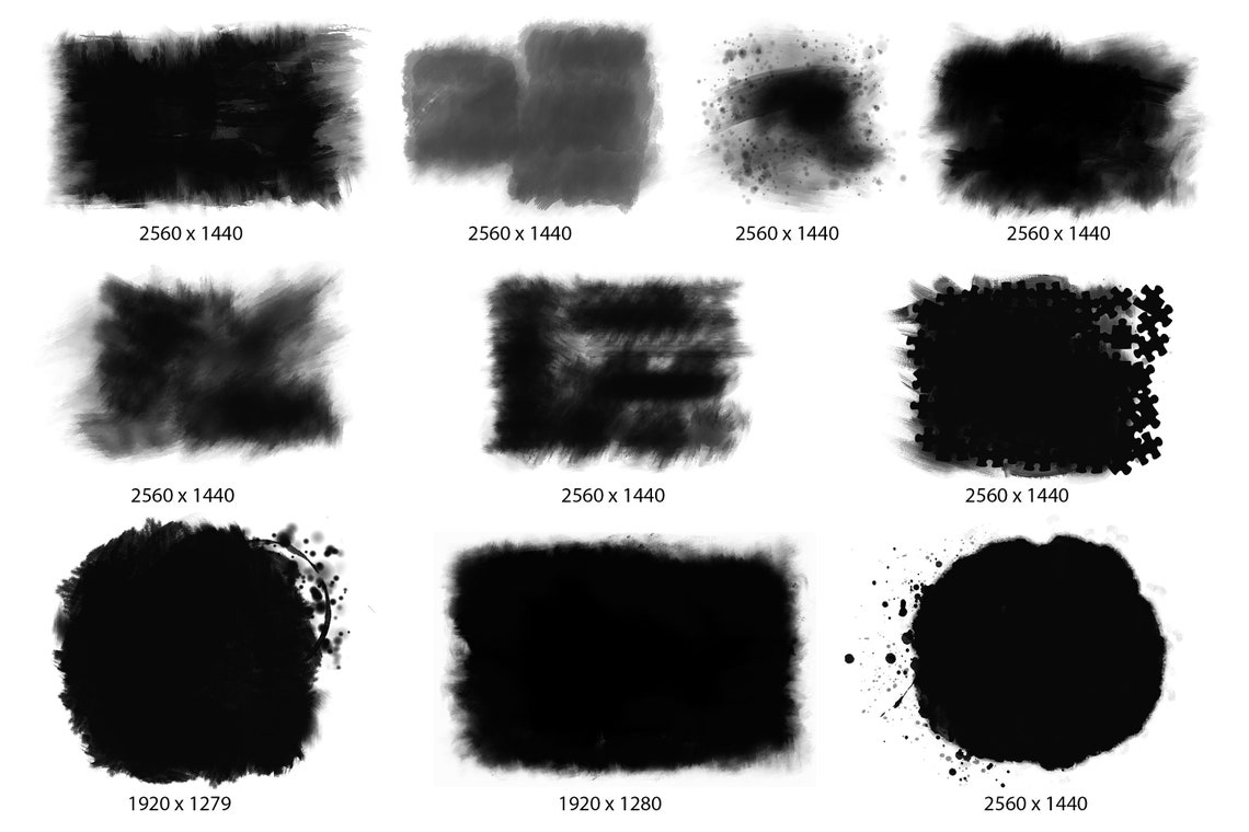 10 Clipping Mask, Mask Frames, Png Frame, Watercolor Portrait Masks ...