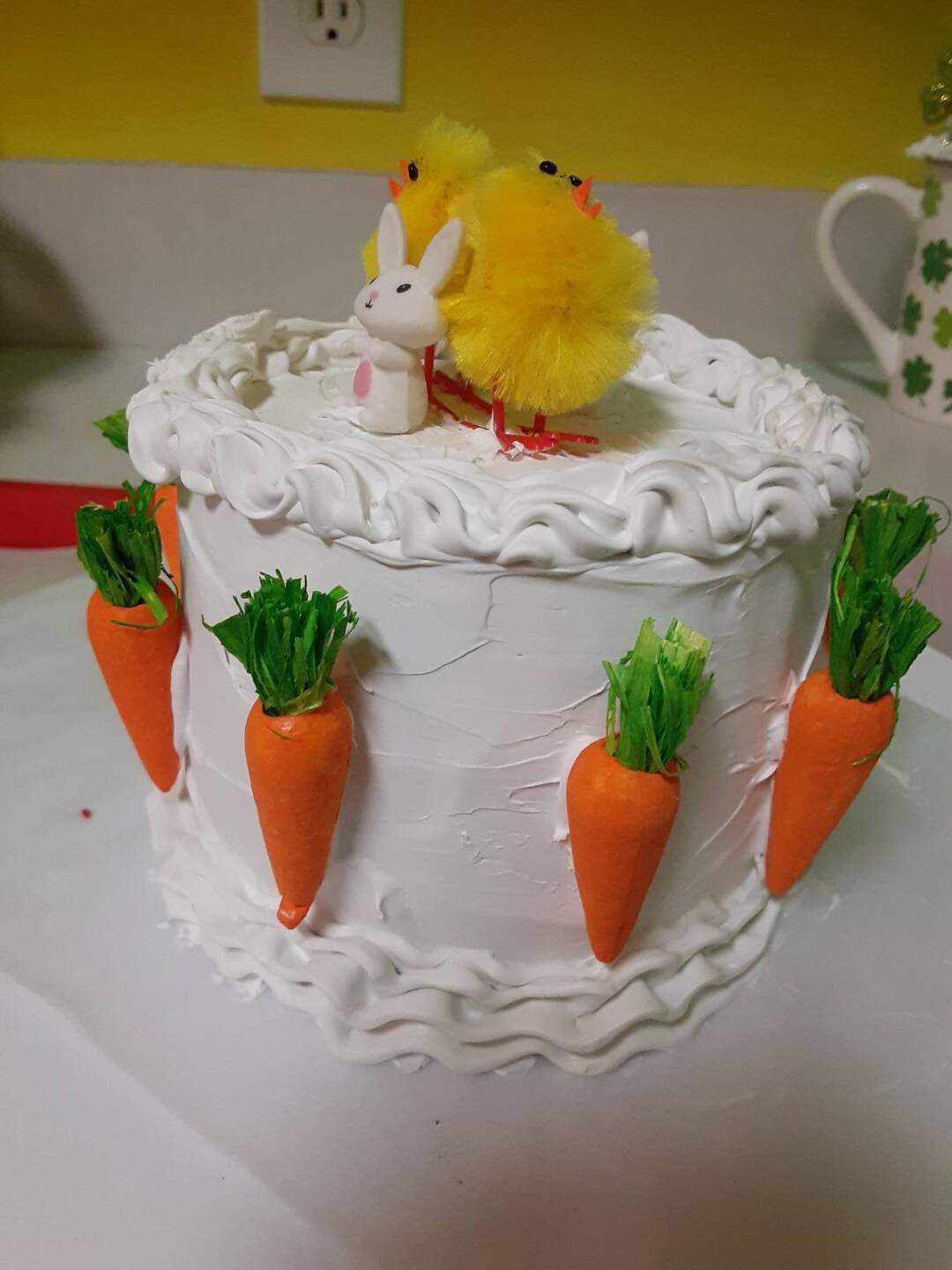 4.5" Faux Easter Cake - Etsy