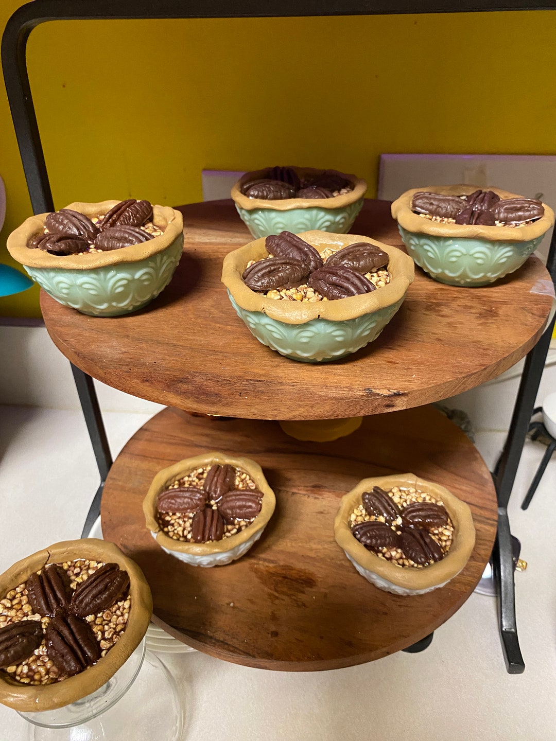 Fake Mini Pecan Pie - Etsy